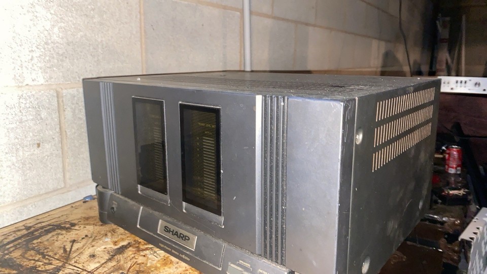 AS IS Sharp SX-8800 (GY) High Power Stereo Amplifier POWERS ON | eBay