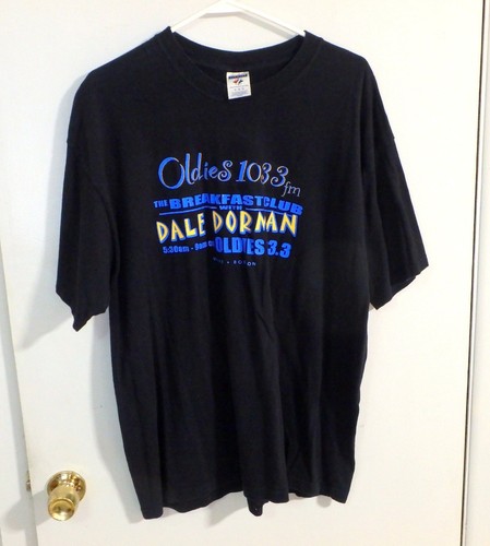 Dale Dorman WODS Breakfast Club T-Shirt 2008 The Late Boston Radio Dj ...
