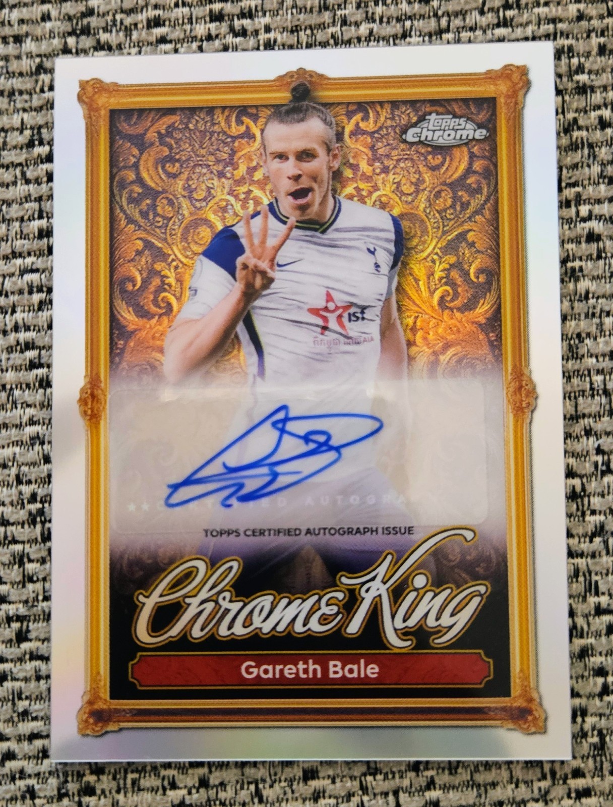 Gareth Bale Chrome King Autograph Topps Premier League 2025/2026 | eBay