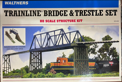 HO Scale - Walthers 931-802 Trainline Bridge & Trestle Set HO7889 | eBay