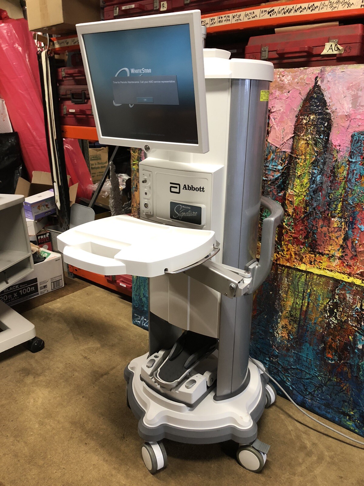 Abbott White Star Signature Phaco Machine - NICE!!! ***PLEASE READ ...