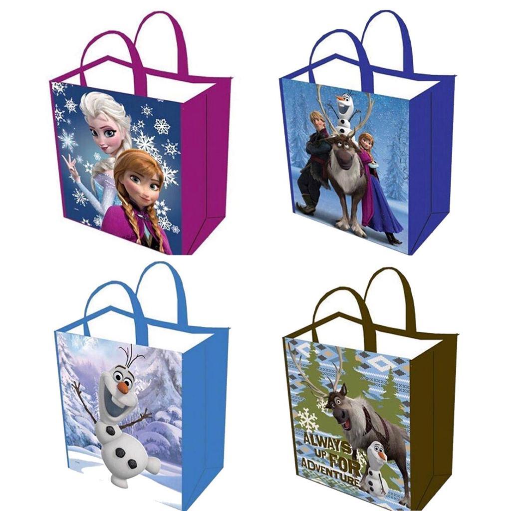 Disney Frozen Reusable Tote Shopping Bag Birthday Christmas Party Favor ...