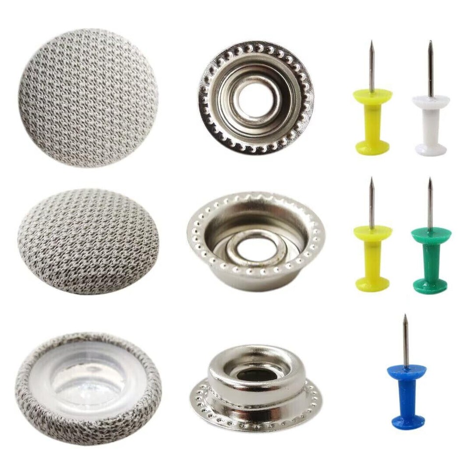 60PCS Car Roof Liner Ceiling Kit Repair Buckle Sagging Headliner Pins ...