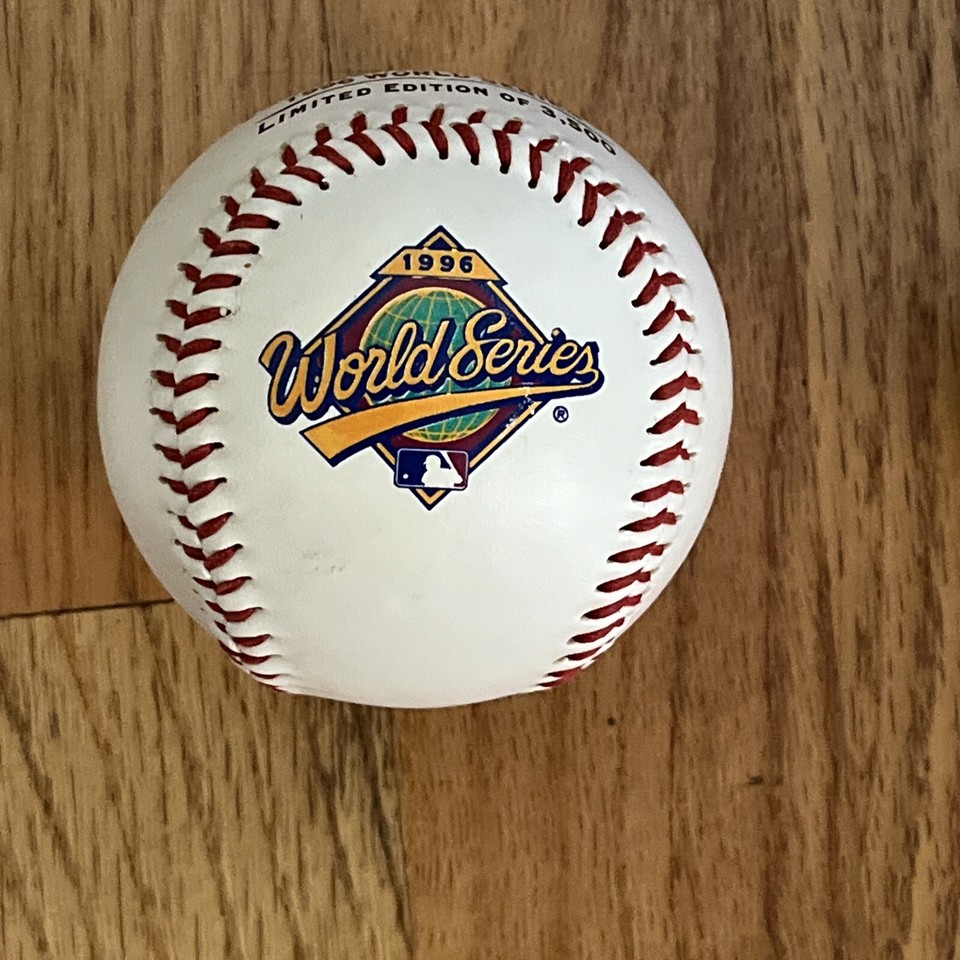 1996 MLB World Series Commemorative Baseball New York Yankees Atlanta ...