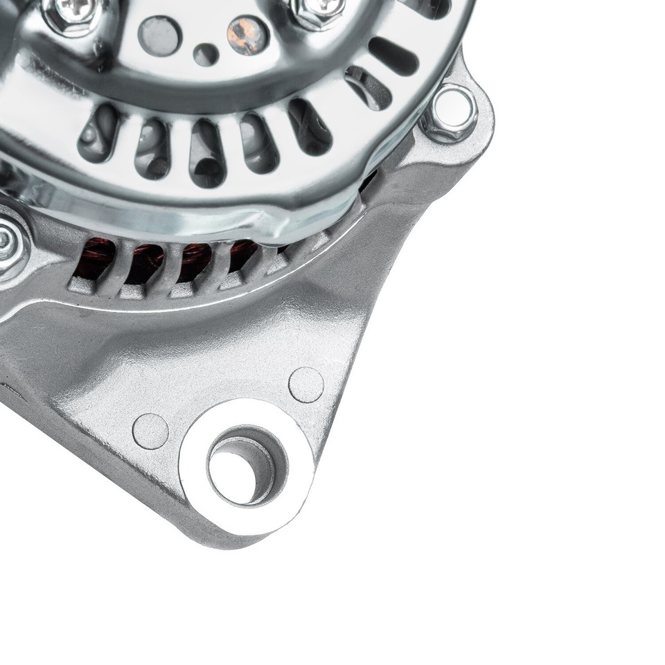 12V 70A Mini Alternator 1 Wire Hook Up FOR Street Rods Hot Rods Race ...