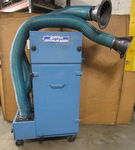 AIRFLOW SYSTEMS PAC 91-PG7 DUAL FUME SMOKE MIST DUST AIR FILTER ...