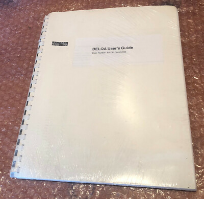 DIGITAL DEC VINTAGE QBUS MICROVAX DELQA USERS GUIDE EK-DELQA-UG-002 NEW ...