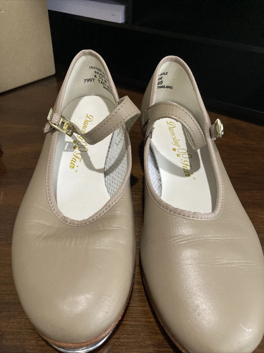 Tan Tap Dancing Shoes