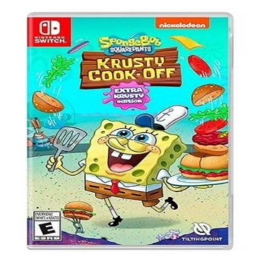 Nintendo Switch Spongebob Krusty Cook Off Extra Krusty Edition GAME NEW ...