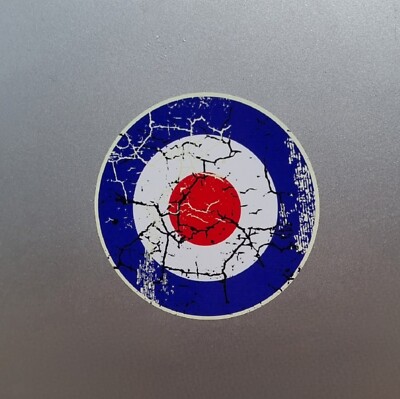 Distressed RAF MOD target Vinyl Sticker Decal For Scooter Car Helmet ...