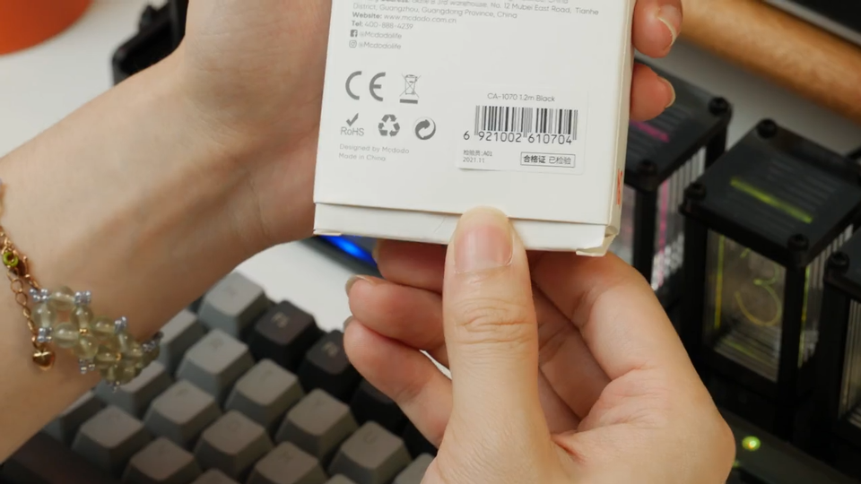 Mcdodo 18W 3A Digital Display Micro USB Cable CordFor Huawei Samsung ...