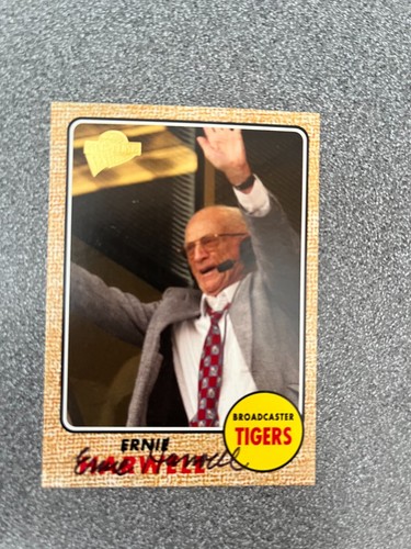 2003 Ernie Harwell Topps Fan Favorites Autograph Auto Signed Card HOF ...
