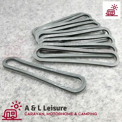 Tent, Awning Straight Rubber Bands 12cm x10 Pack Caravan Camping ...