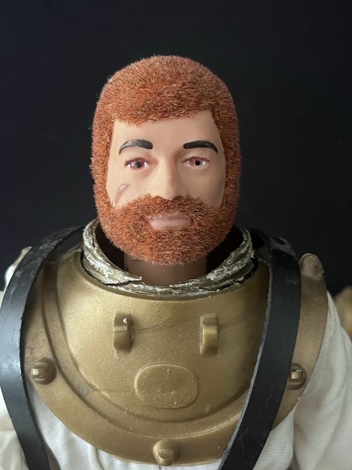 Vintage 1964 GI Joe Deep Sea Diver Suit & Red Fuzzy Beard Hair Scar ...