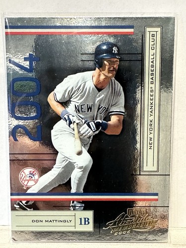2004 Playoff Absolute Memorabilia - #136 Don Mattingly /1349 for sale ...