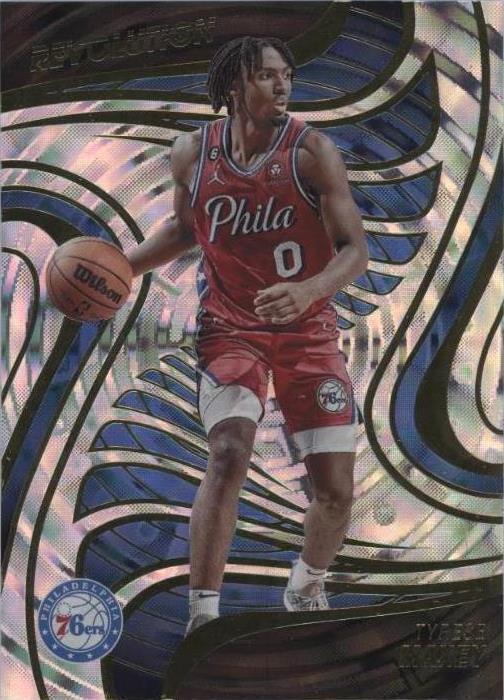 2022-23 Panini Revolution - Tyrese Maxey #75 Fractal for sale online | eBay