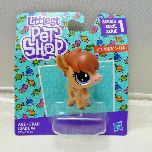 Littlest Pet Shop Nita Alpaco Alpaca Llama LPS 1-128 Bobble Head Hasbro ...