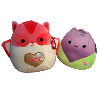 Valentines Squishmallows 12" Bundle feat. Rayn & Jackie (First to ...