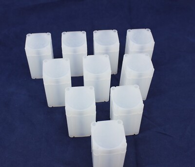 10 Square Coin Tubes for Silver & Copper 1oz Round Medallions 39mm ...