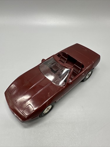 Corvette Promo Model 1988 Dark Red Maroon Roadster 7" Long | eBay