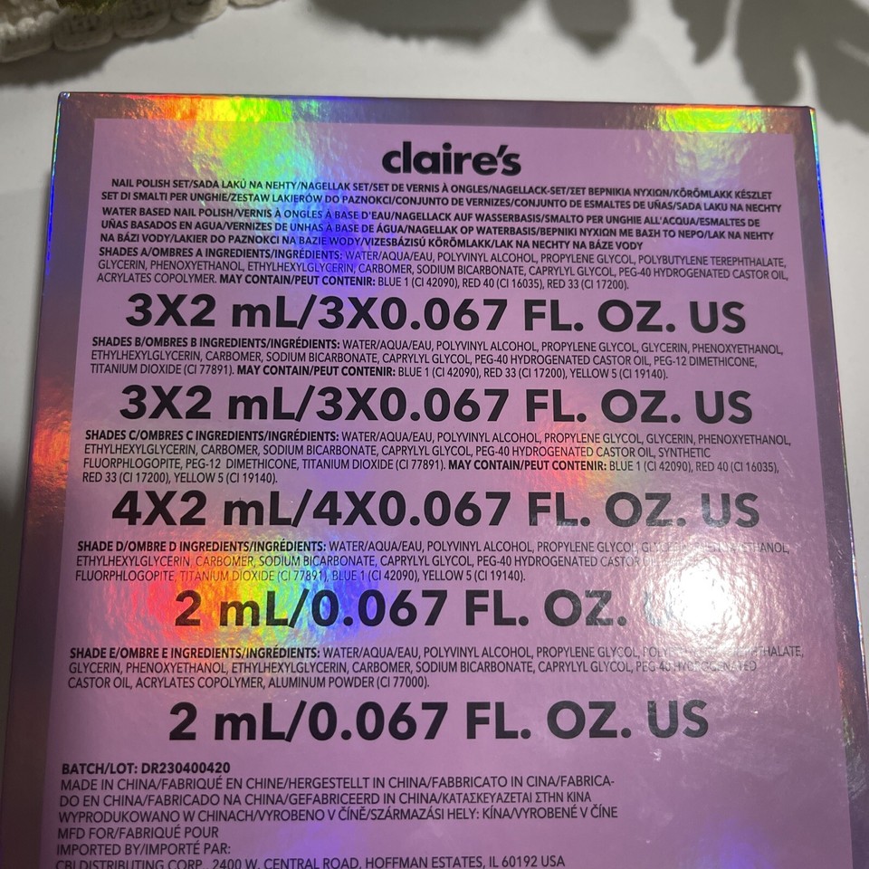 claries nail polish set | eBay