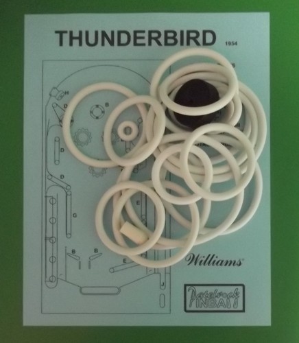 1954 Williams Thunderbird Pinball Machine Rubber Ring Kit | eBay