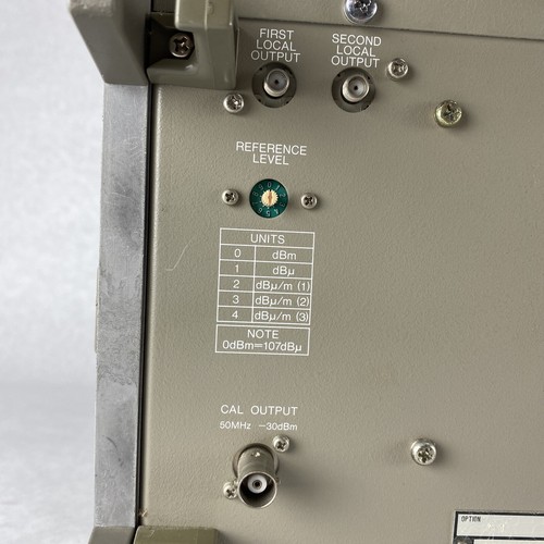 Anritsu MS610B Option 01 Spectrum Analyzer 10kHz- 2GHz UNTESTED | eBay