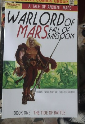 WARLORD OF MARS FALL OF BARSOOM #1 2011 DYNAMITE TIDEO F BATTLE NAPTON ...