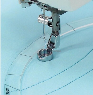 Janome High shank RULER WORK FOOT QR 862896007 MC9450QCP MC15000 QUILT ...