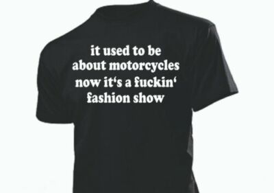 T-Shirt It Usato Per Circa Motocycles Now Sua A Moda Mostra Biker Tg. 3 ...