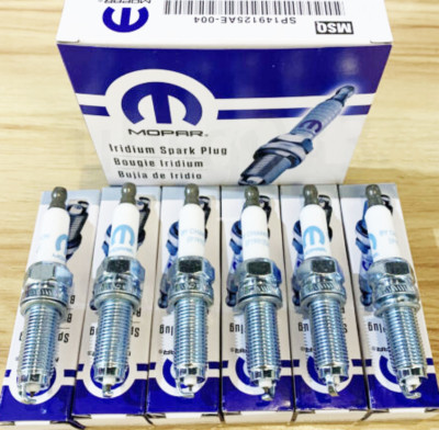 6Pcs Iridium Spark Plugs SP149125AE For Mopar 2011-2021 Dodge Jeep 3.6L ...