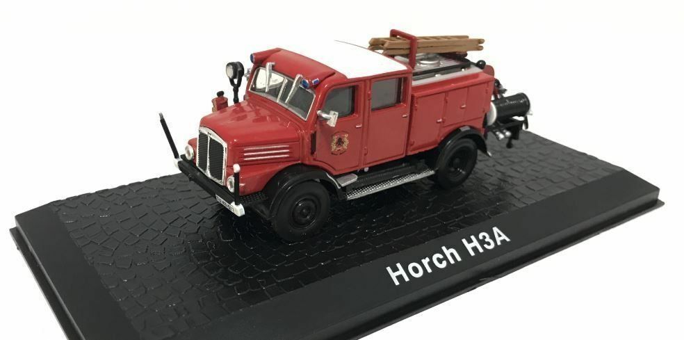 Atlas Fire Engines Horch H3A 1/72 Diecast Metal | eBay