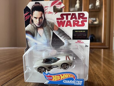 Star Wars Last Jedi Hot Wheels (2017) Rey Jedi Training Character Toy ...