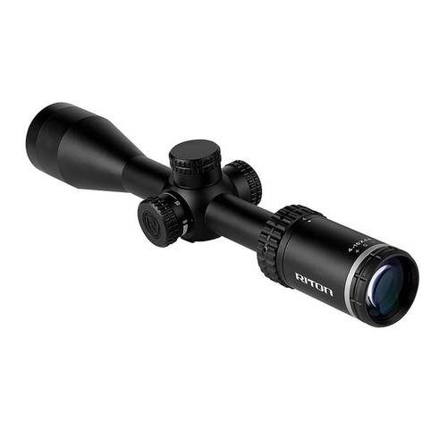 Riton 1 Series PRIMAL Rifle Scope 4-16X44 1" Tube RUT Ret. SFP Black ...