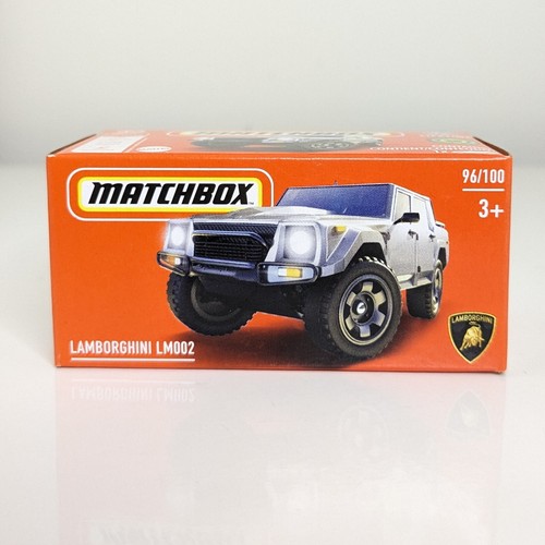 2024 MATCHBOX #96 - Lamborghini LM002 (Silver - Power Grab - Unopened ...