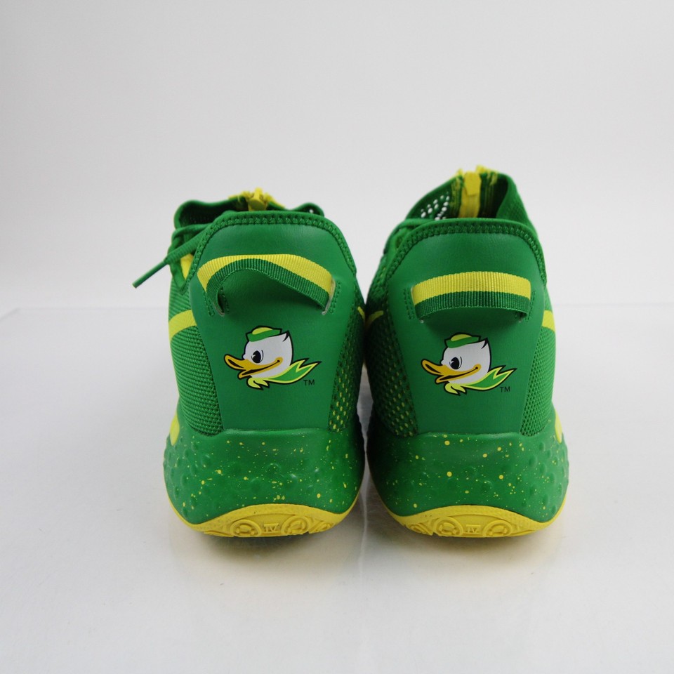 Oregon Ducks Nike PG Basketball Shoe Men's Green/Yellow New | eBay
