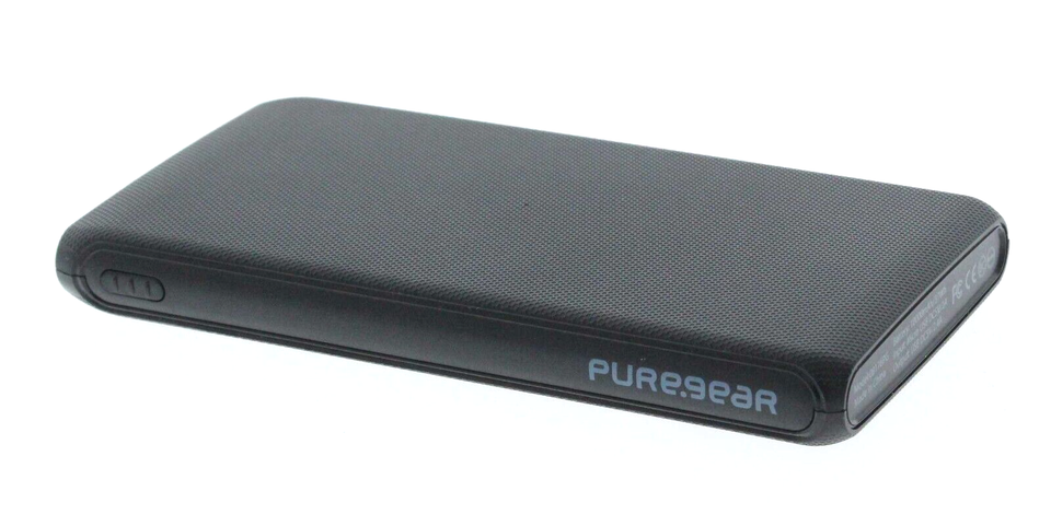 PureGear Dual USB Port Power Bank 10,000 mAh Power Bank Portable ...