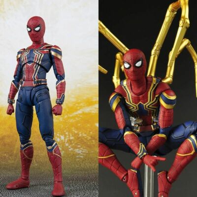 Spider Man Marvel Iron Avengers Infinity War Toy Model Action Figure ...