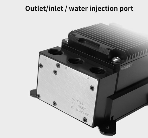 Barrow Water Cooling CPU Water Block Reservoir DDC Pump INTEL 1700 115X ...