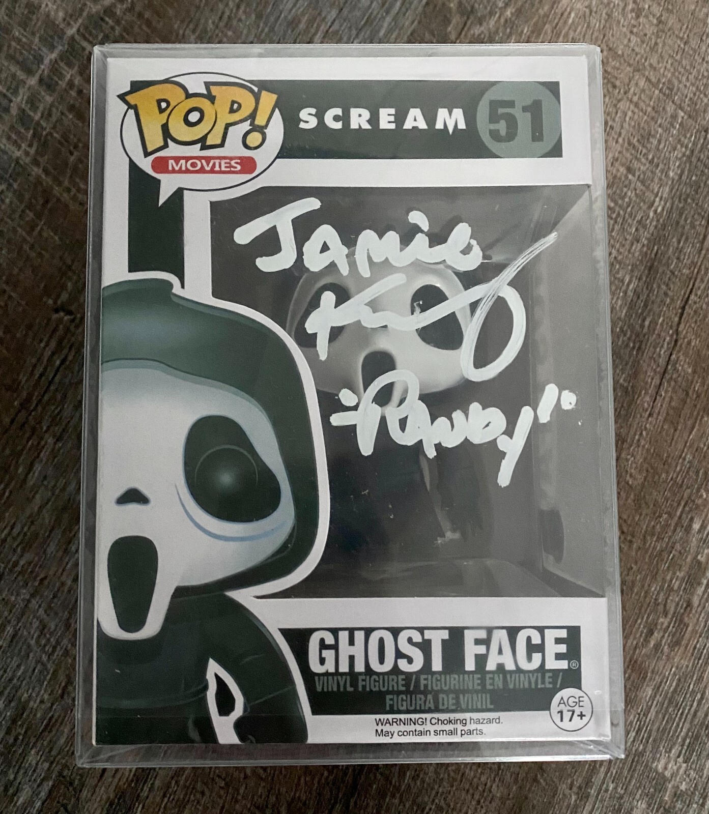 Jamie Kennedy Scream Randy Ghost Face 51 Signed Autographed Funko Pop ...