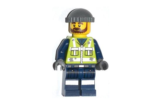 Lego Garbage Man Grant 70805 The LEGO Movie Minifigure | eBay