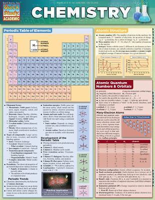 Chemistry (Quick Study Academic) - Cards By BarCharts, Inc. - GOOD ...