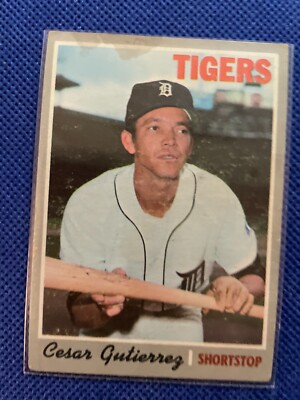 1970 TOPPS # 269 CESAR GUTIERREZ | eBay
