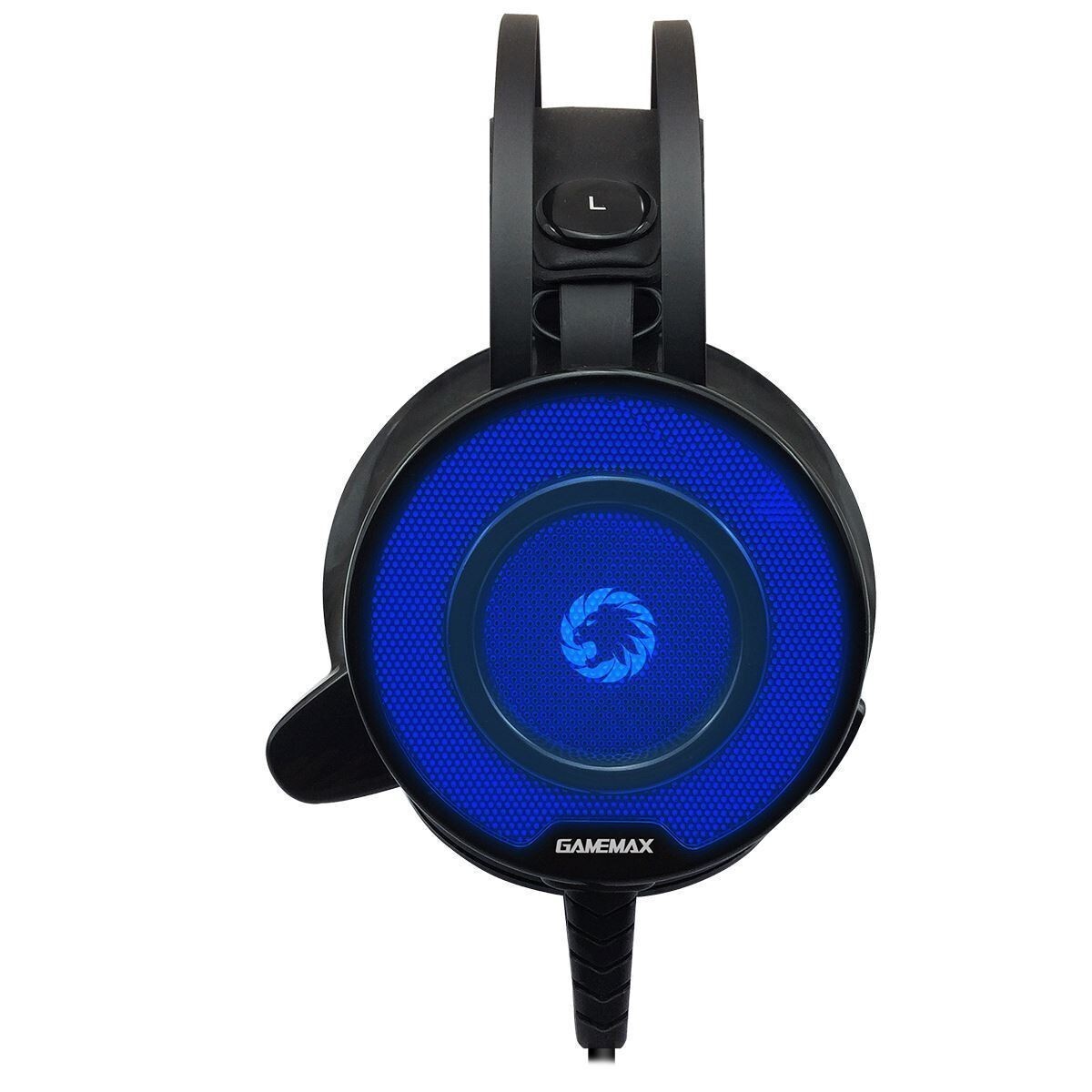 Casque casque PC de jeu Game Max G200 avec microphone 7 couleurs RVB ...