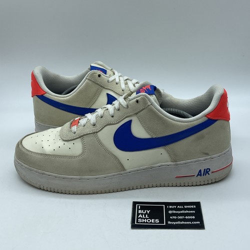 Size 13 - Nike Air Force 1 '07 LV8 Coconut Milk Hyper Royal (DM8314-100 ...