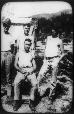 Four Marines,American military personnel,troops,dwellings,Central ...