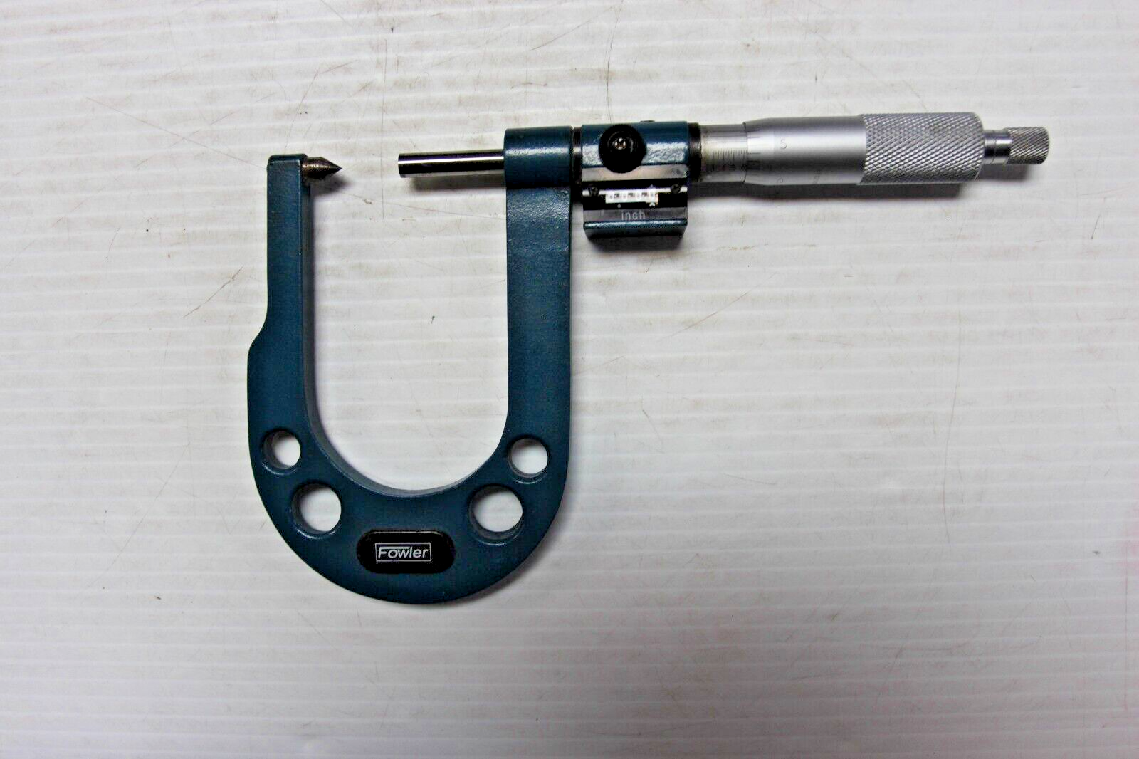 Fowler Deep Throat Point Micrometer .3"-1.7" Range, 3" Deep 52-234-522 ...