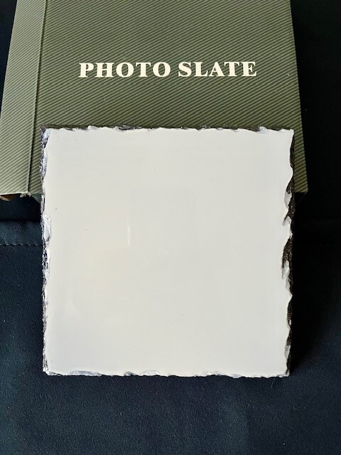 5 x Printable Sublimation Photo Rock Slate 14cm x 14cm SH-19 Glossy ...