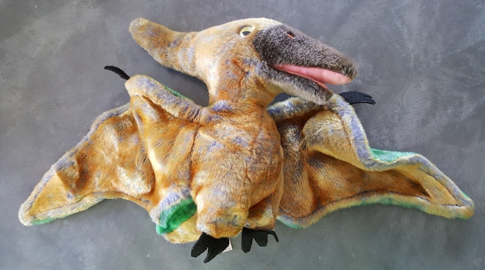 SWOOP Pterodactyl Dinosaur Extinct Prehistoric Bat Doll RETIRED Ty ...