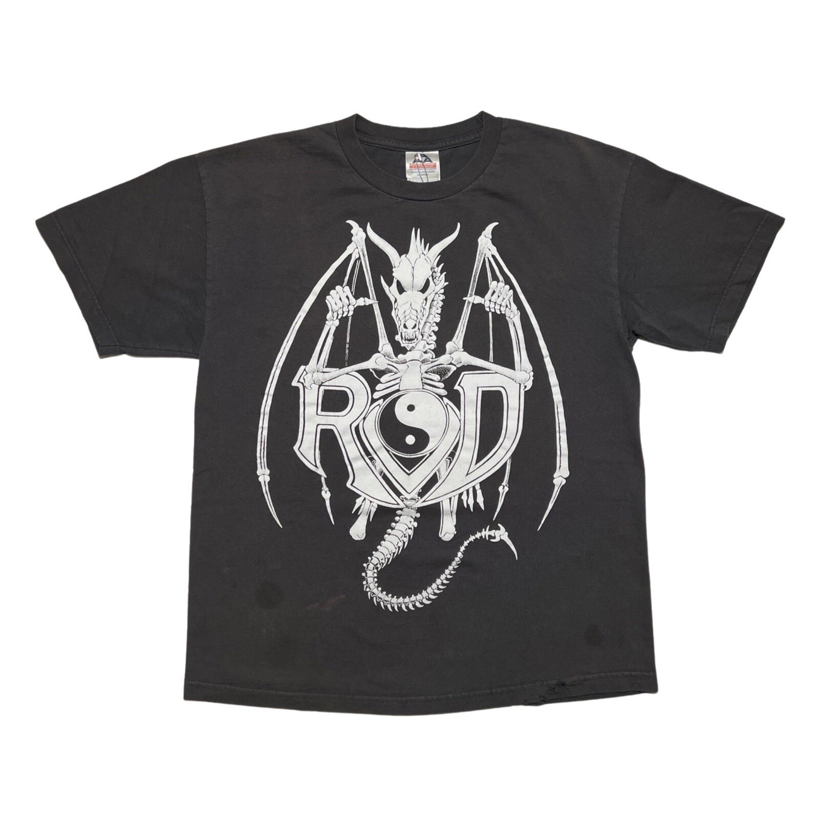 Vintage 2002 WWE Rob Van Dam Dragon Distressed Shirt … - Gem